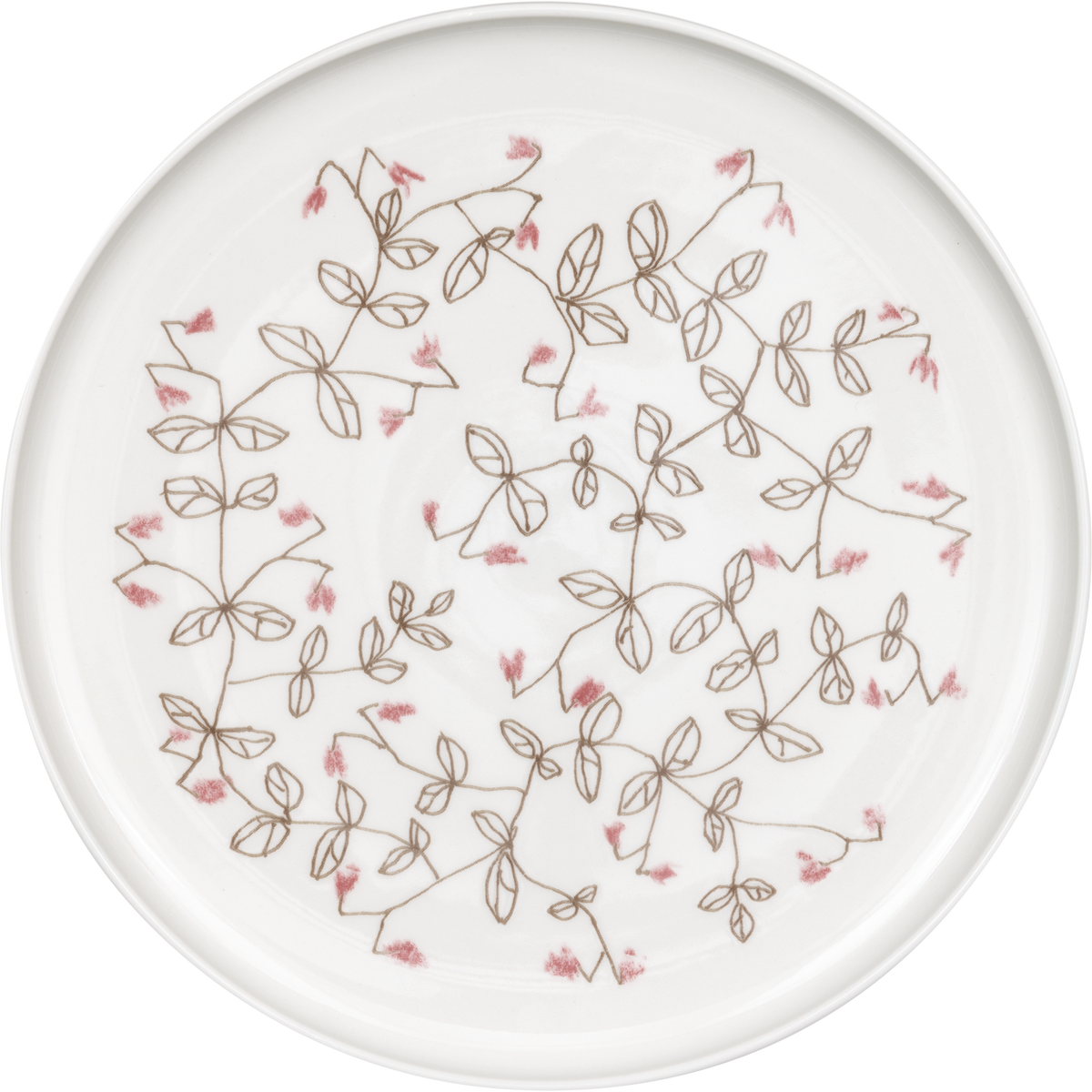 Vanamo Plate& Pink 25 cm – PENTIK