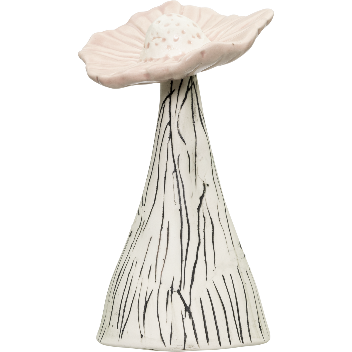 Gerbera Studio Ceramic Sculpture& Pink 14 cm – PENTIK