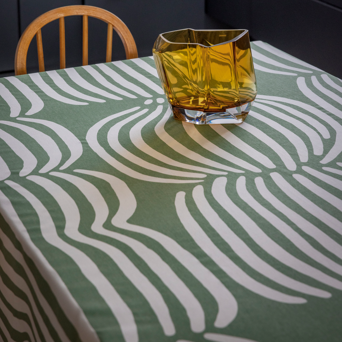 Vilja Cotton Fabric& Green Width 150 cm – PENTIK