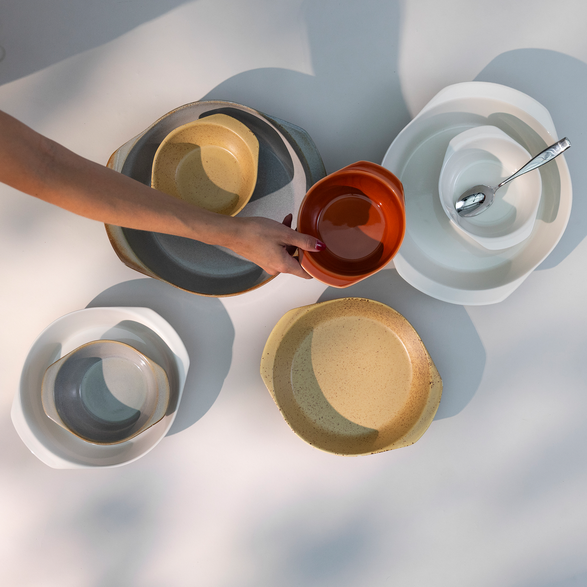 Oven Dish& White 15x7 cm, 0,5 l – PENTIK