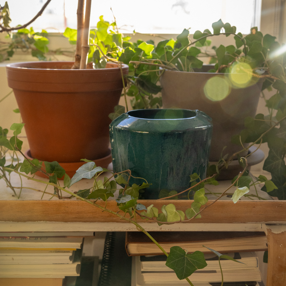 Railo Vase& Turquoise 15x16 cm – PENTIK