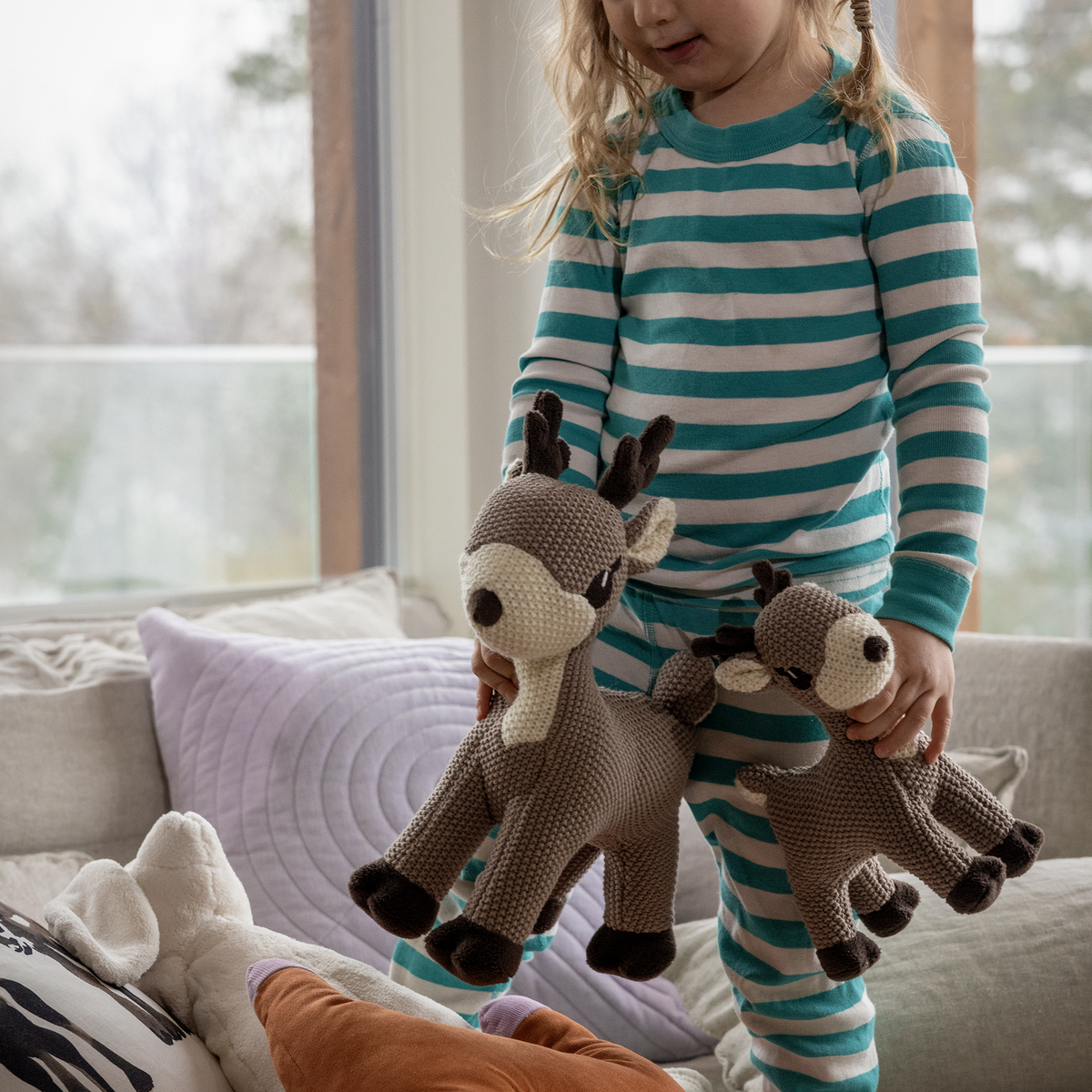 Vasa Knitted Toy& Brown 25 cm – PENTIK