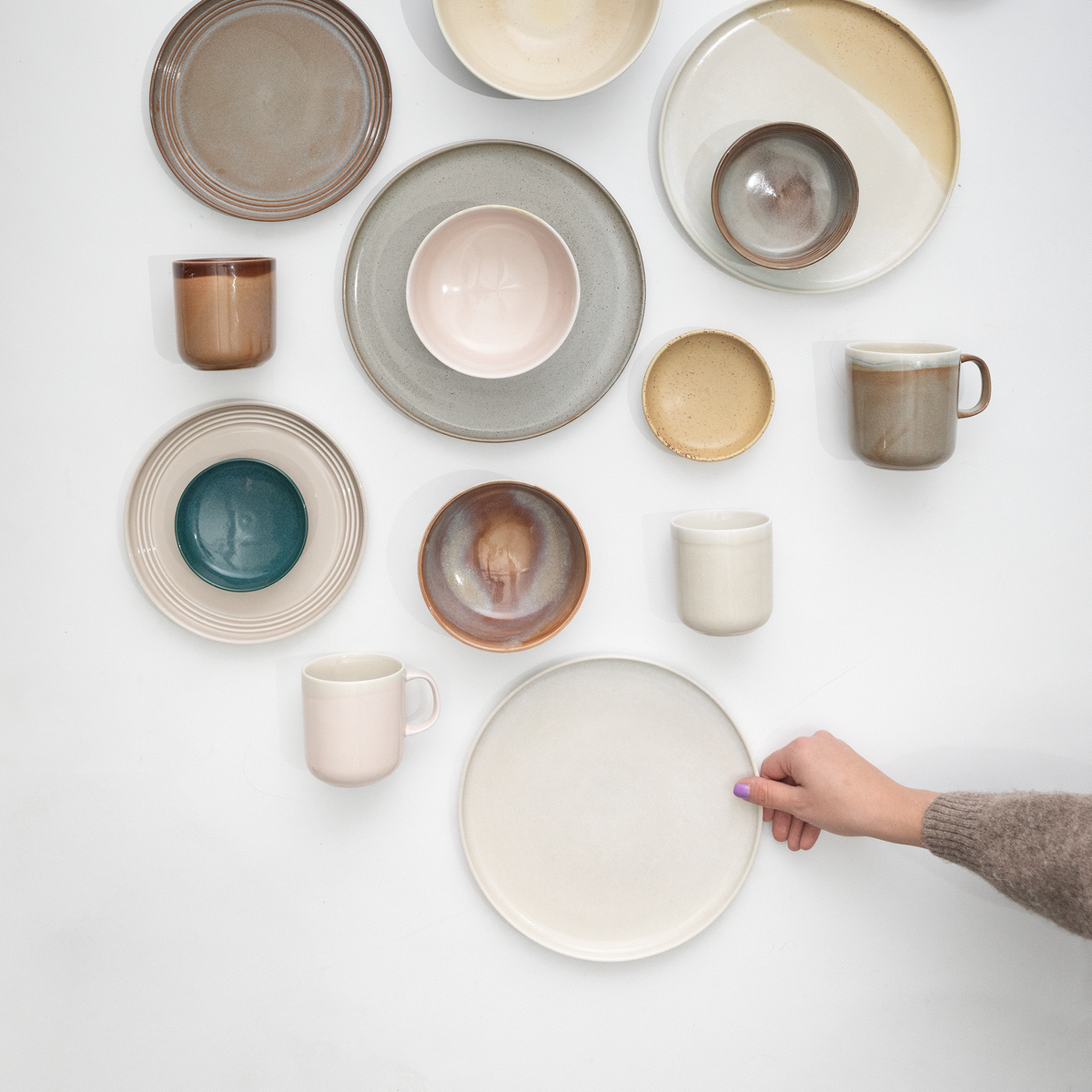 Tuntu Plate& White 25 cm – PENTIK